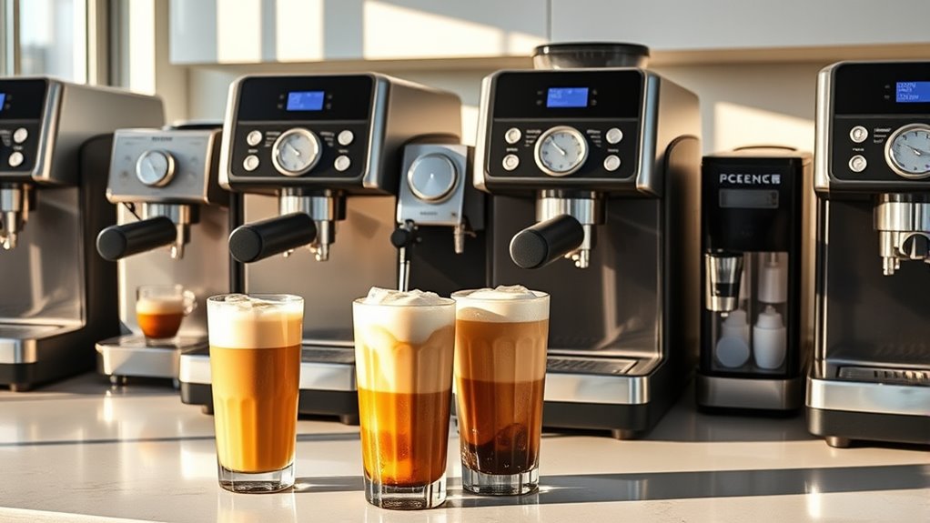12 Best Espresso Machines for Iced Lattes in 2026
